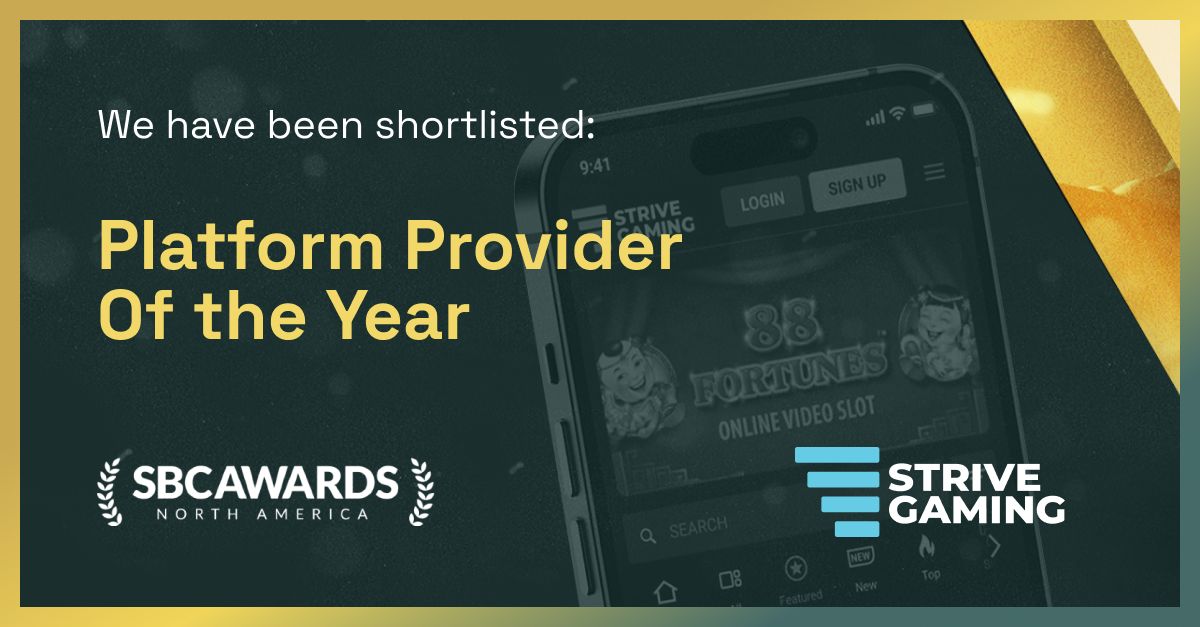 Strive Gaming Nominated for Prestigious SBC Awards North America ...